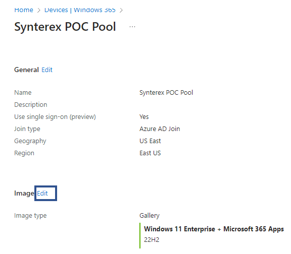 Building a Windows 365 Custom Image